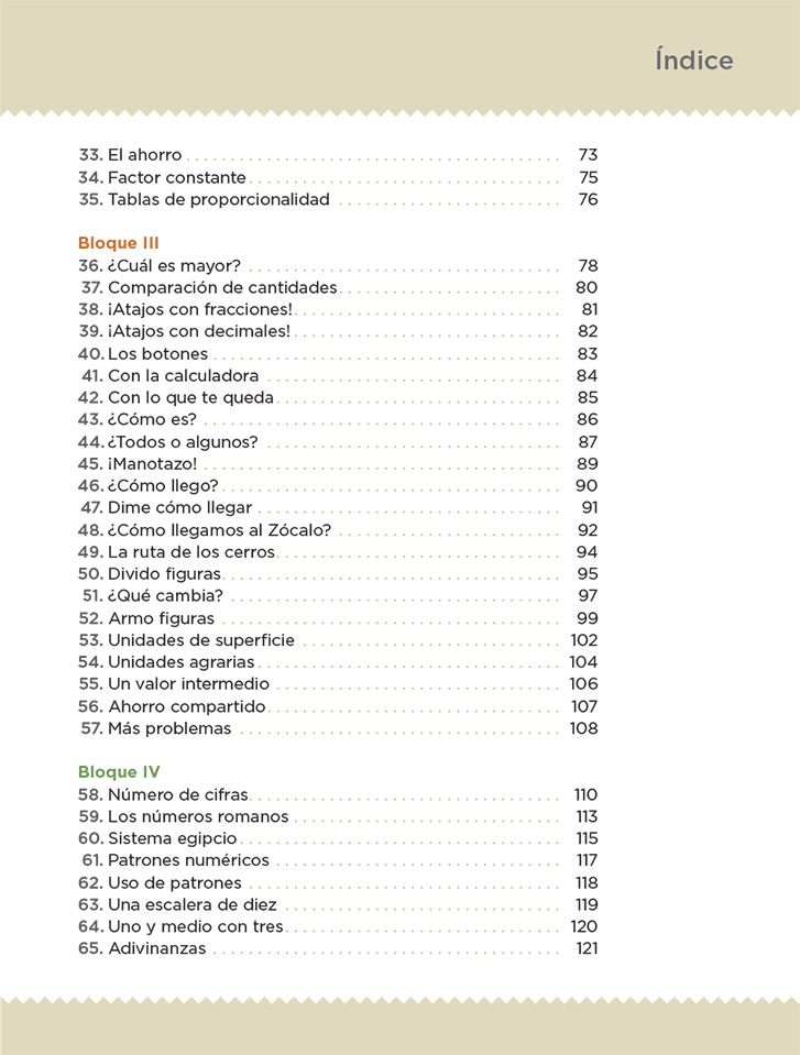 Tablas De Matemáticas De Quinto Grado